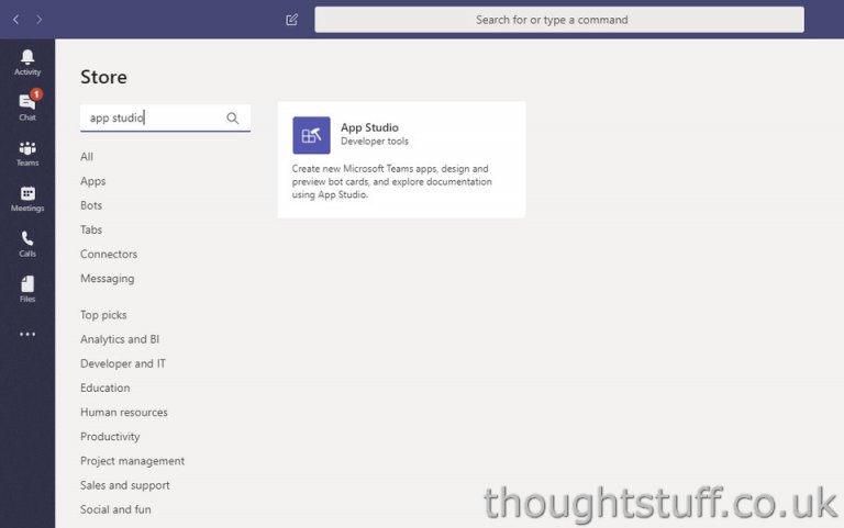 What is App Studio in Microsoft Teams and why do I care? | The ...