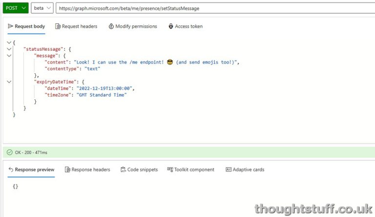Microsoft Teams Developers can now set presence status messages via Microsoft Graph API | The ...